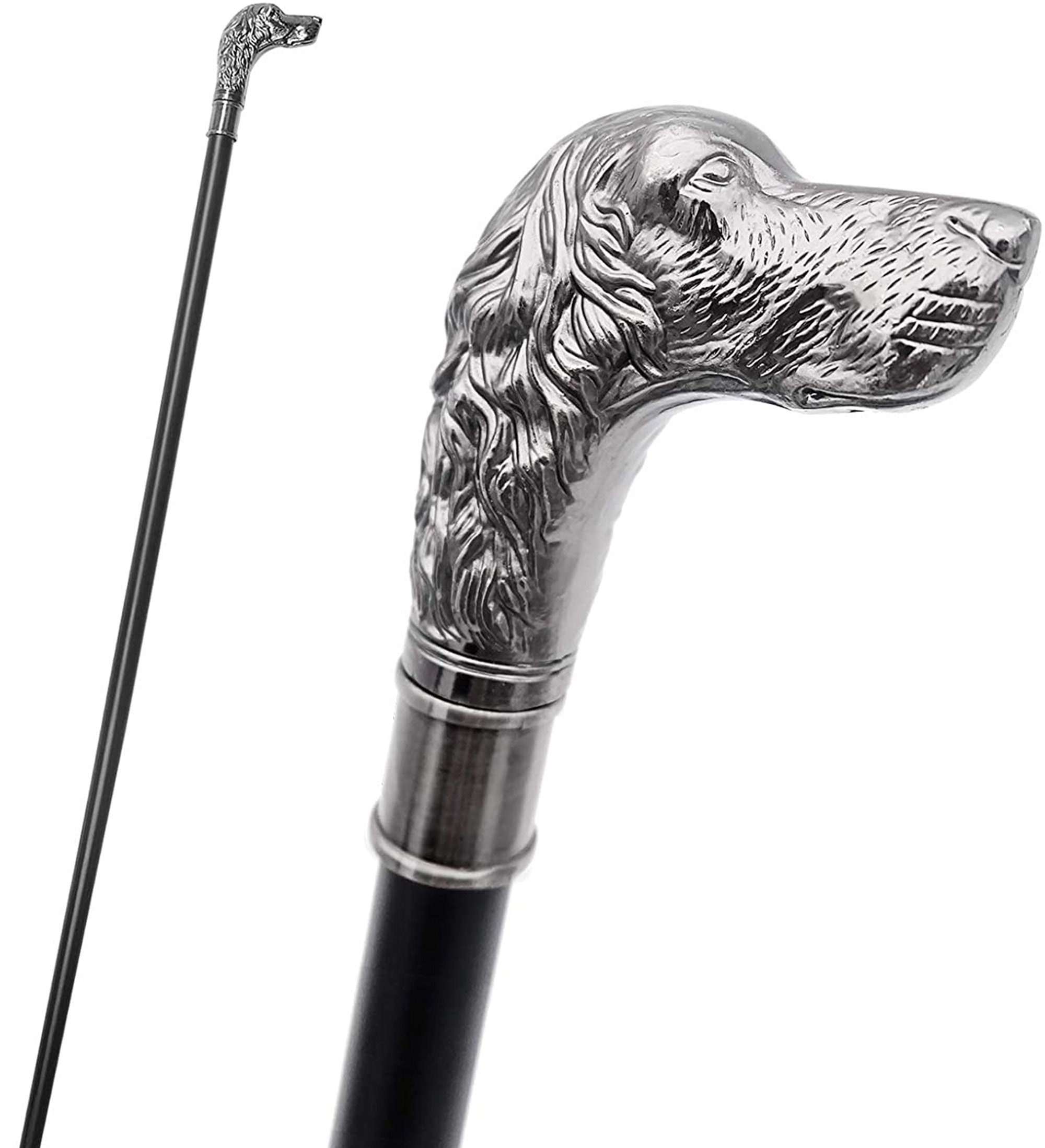 Dog Handled Walking Cane - Etsy