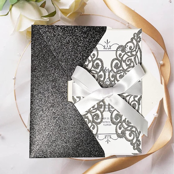 Laser Cut Invitation - Etsy