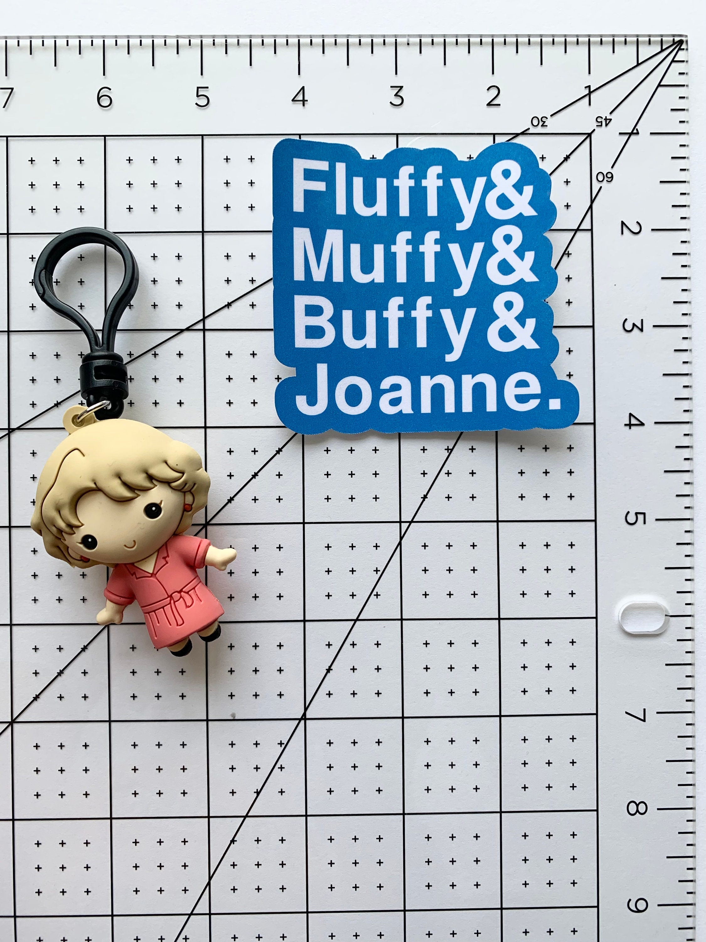 Fluffy Muffy Buffy & Joanne Sticker Golden Girls Inspired - Etsy