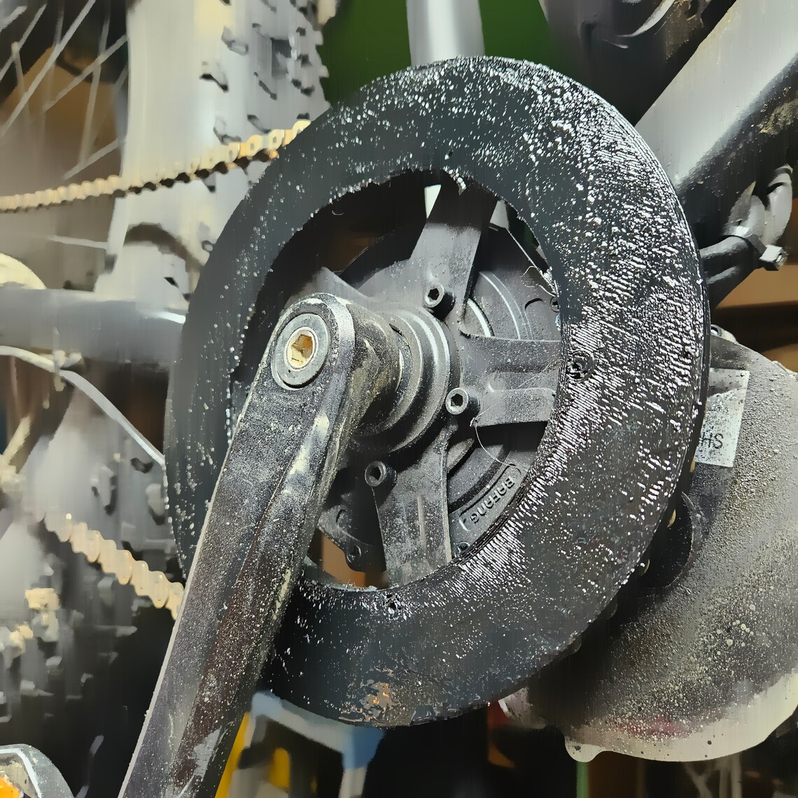 Bafang Mid-drive Ebike Chainring Guard and Offset Spacer - Etsy