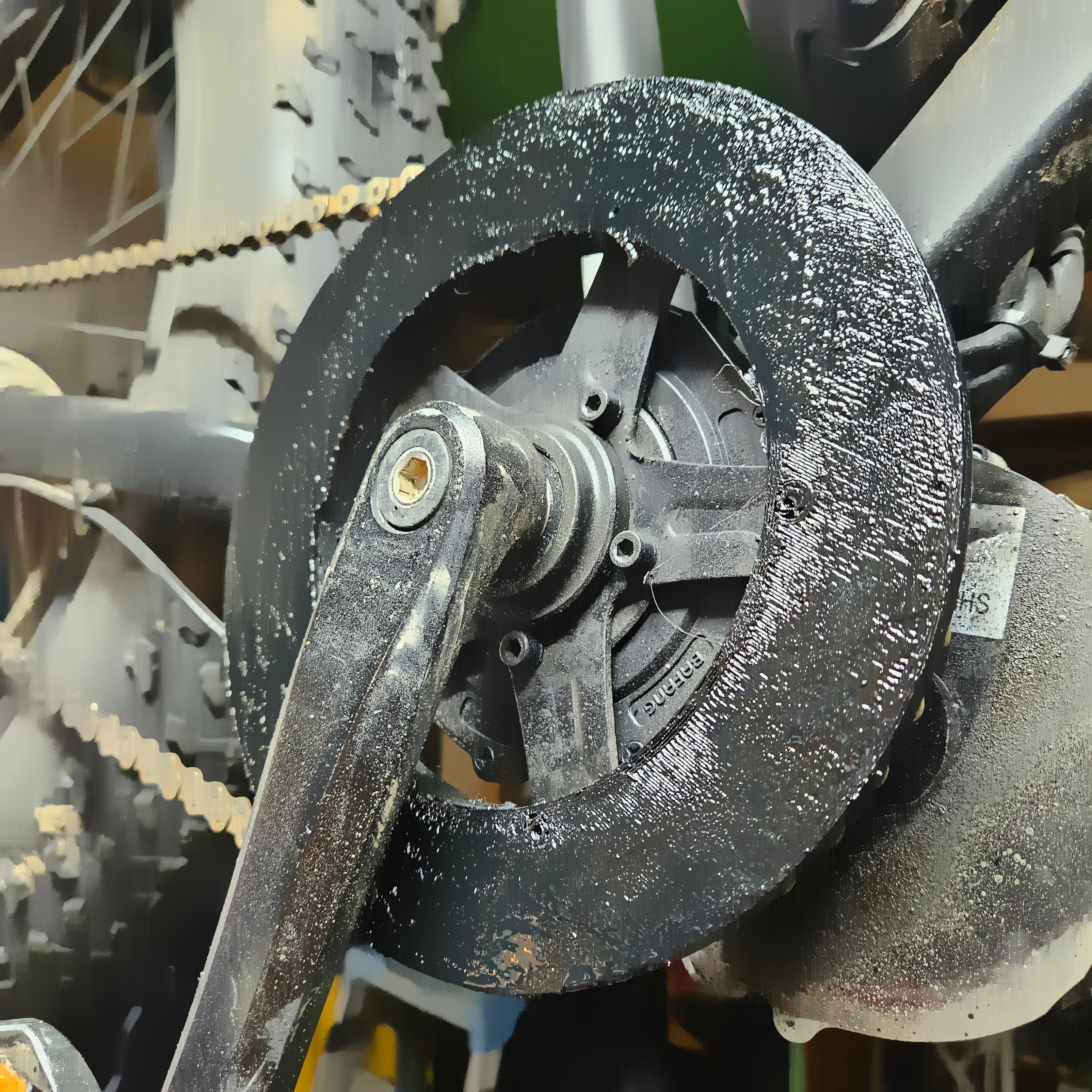 Bafang Mid-drive Ebike Chainring Guard and Offset Spacer - Etsy