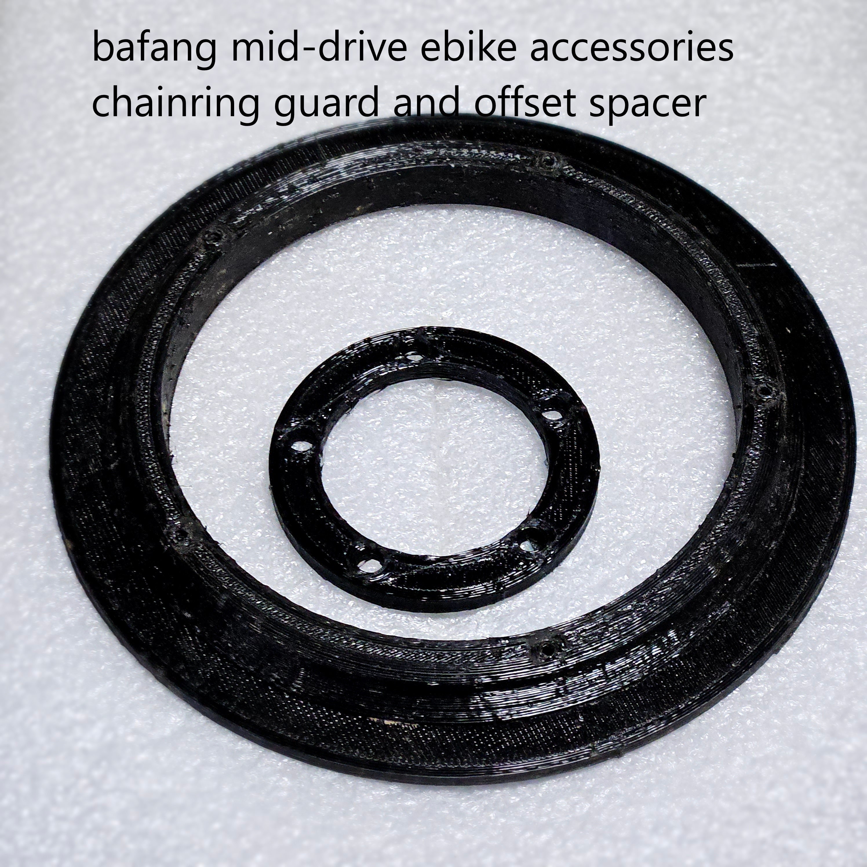 Bafang Mid-drive Ebike Chainring Guard and Offset Spacer - Etsy