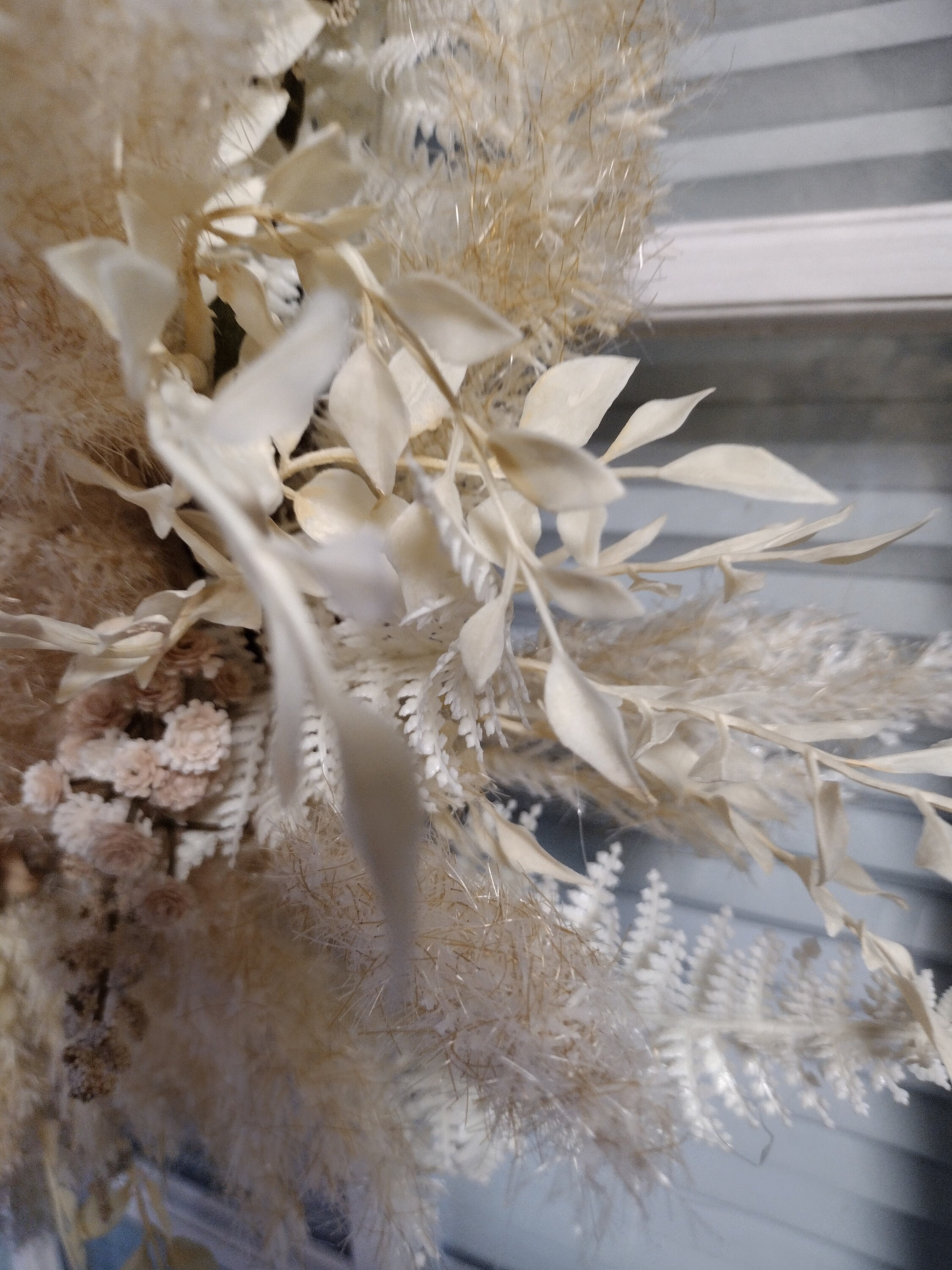 Boho Wreath, Year-round Wreath, Neutral Wreath, White Wreath, Boho ...