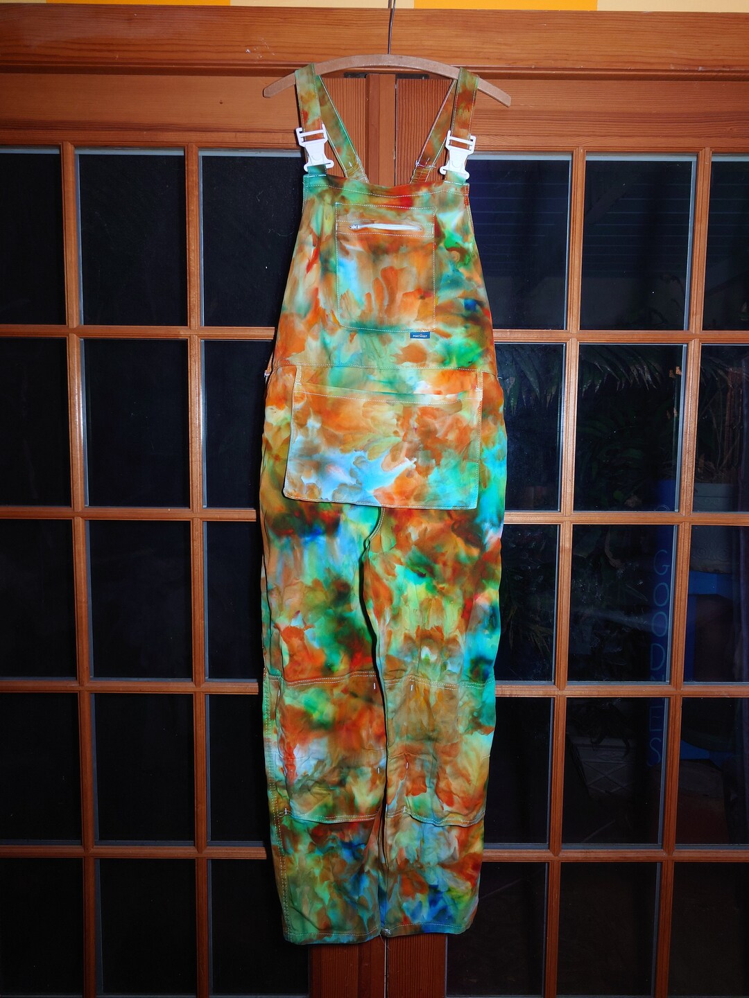 XL Mood Ring Genderless Overalls Garment Measurements Waist 42 in Hip ...