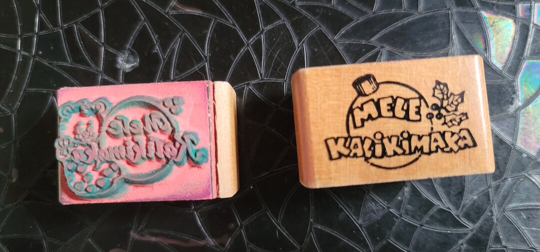 Mele Kalikimaka Stamps - Etsy