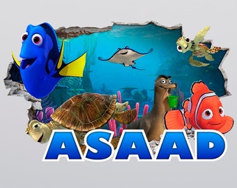 Finding Dory Decals - Etsy