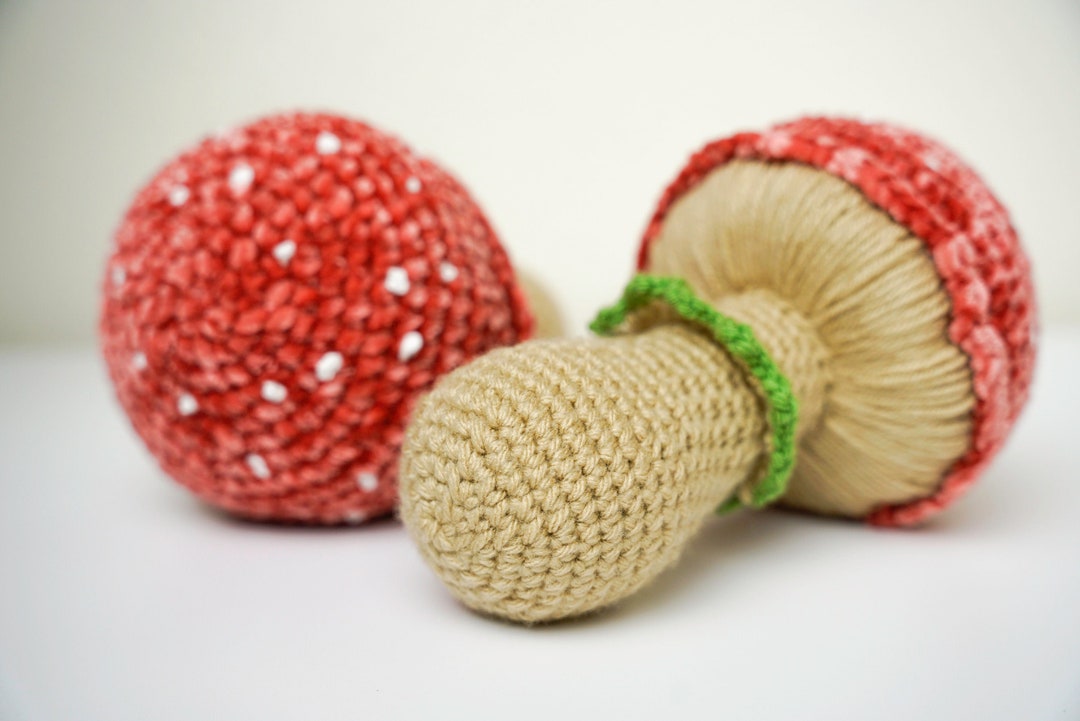 Crochet Pattern: the Mushie Plushie Woodland Amigurumi Mushroom Snuggle ...