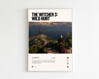 Witcher 3 Poster - Etsy