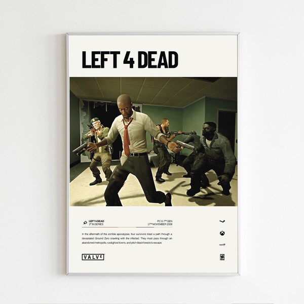 Left 4 Dead - Etsy