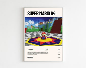 Nintendo 64 Poster - Etsy