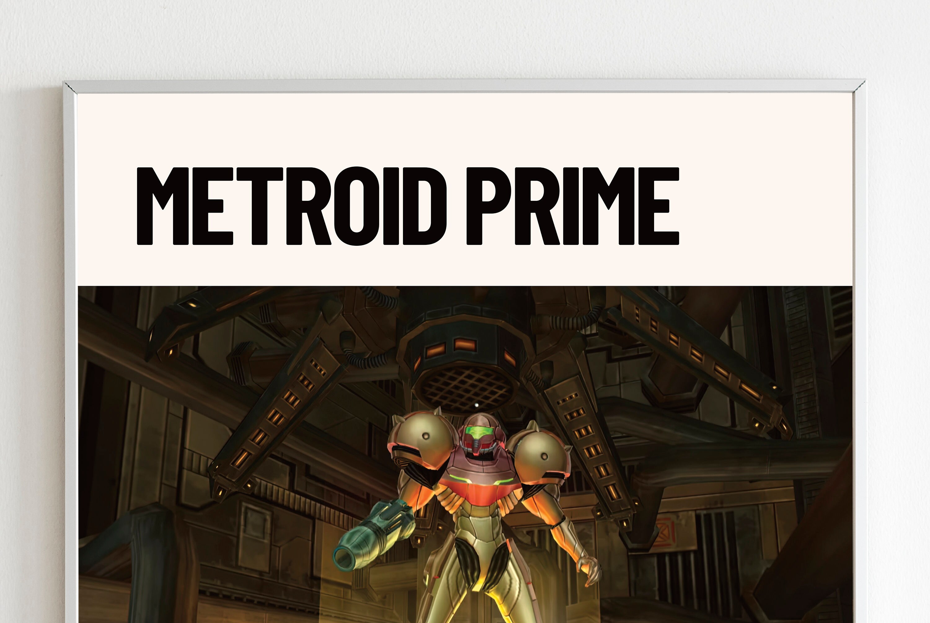 Metroid Prime 2002 Video Game Poster Art Minimalist | Etsy