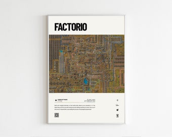 Factorio Poster - Etsy