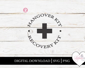 Hangover Recovery Kit Svg | Etsy