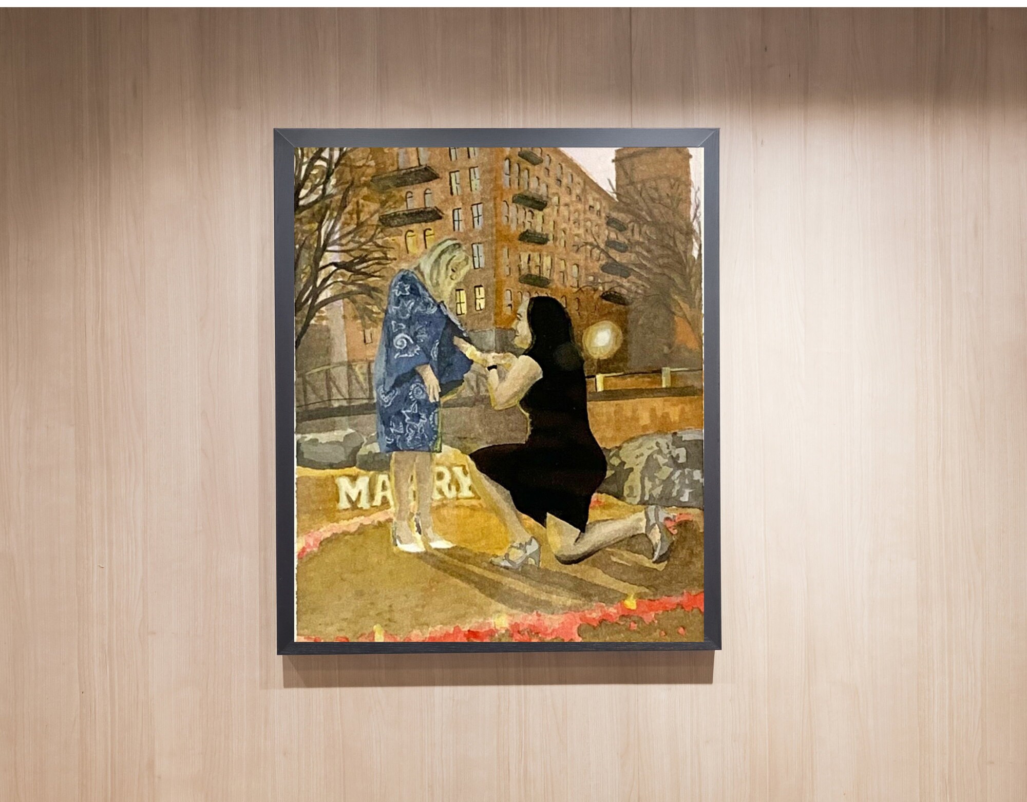 Custom Proposal Portrait - Etsy