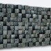 3d Wall Art, Black Wall Hanging, Wood Headboard, Sound Diffuser ...