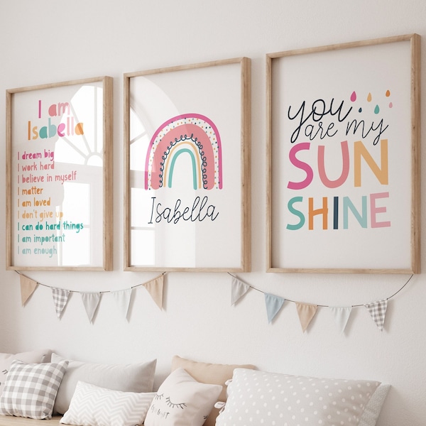 Rainbow Bedroom - Etsy