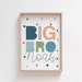 3 Brothers Bedroom Prints, Boys Bedroom Decor, Twins Bedroom, Sibling ...