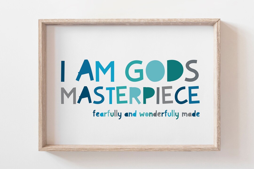 Boys Nursery Prints, Christian Wall Art, Scripture Prints, Boys Nursery ...
