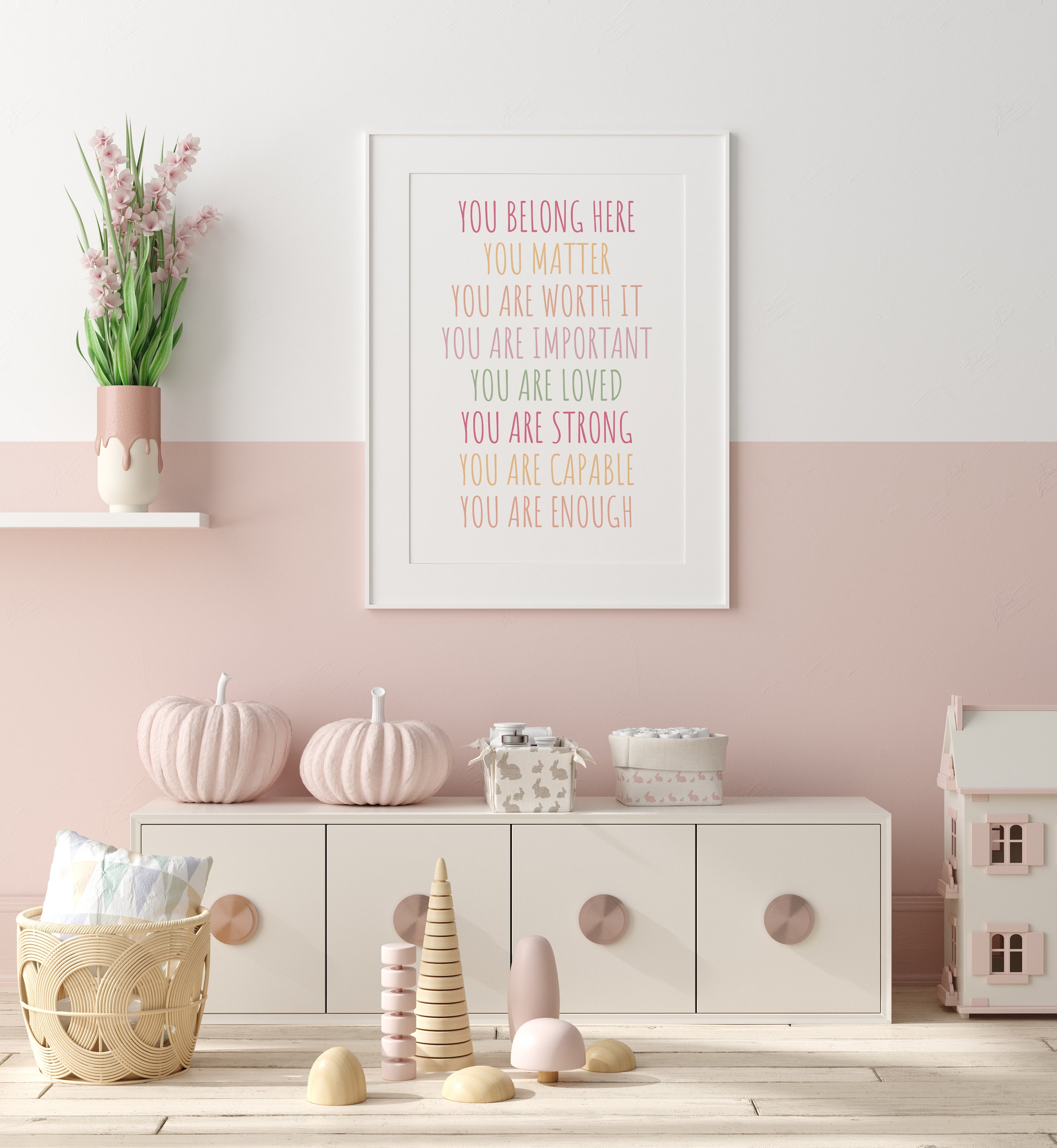Positive Affirmation Print, Classroom Posters, Motivational Poster ...