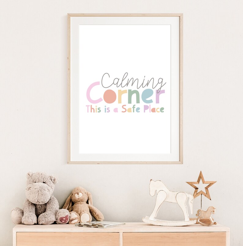 Calming Corner Posters, Feelings Poster, Grounding Techniques, Coping ...