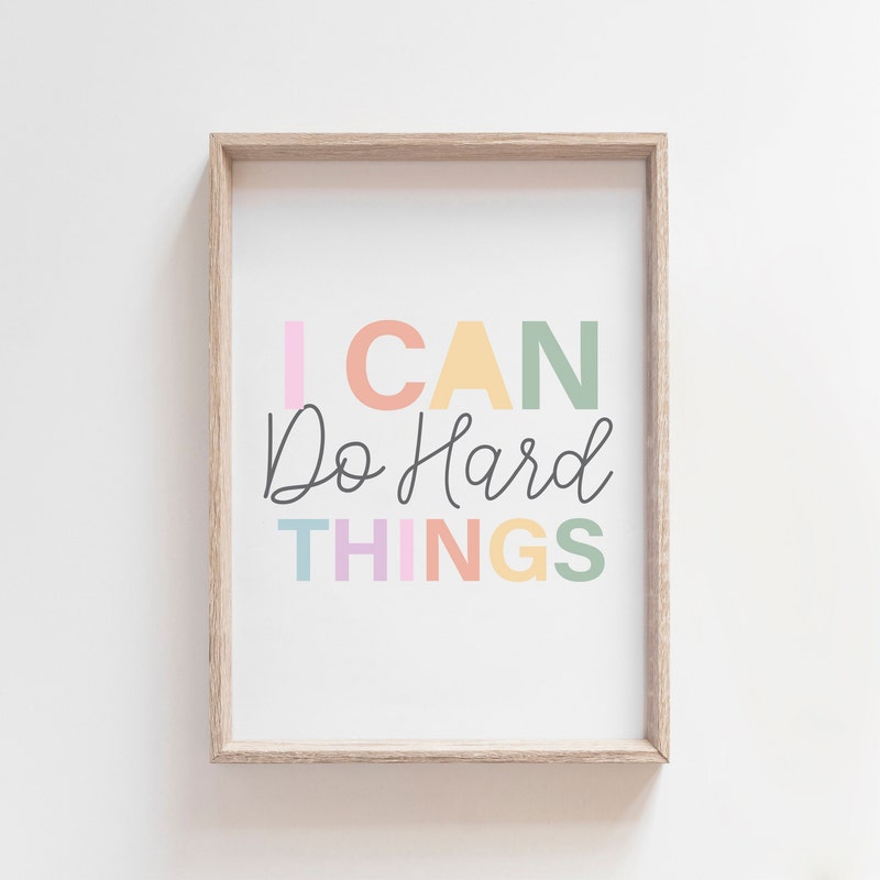 I Can Do Hard Things - Etsy