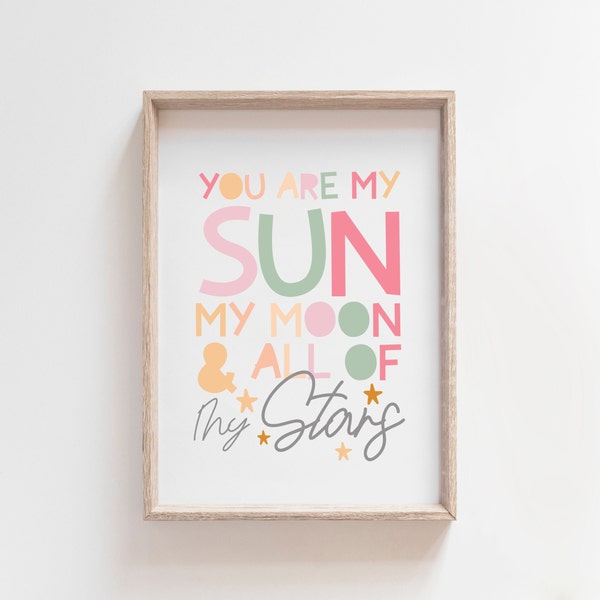 You Are My Sun - Etsy
