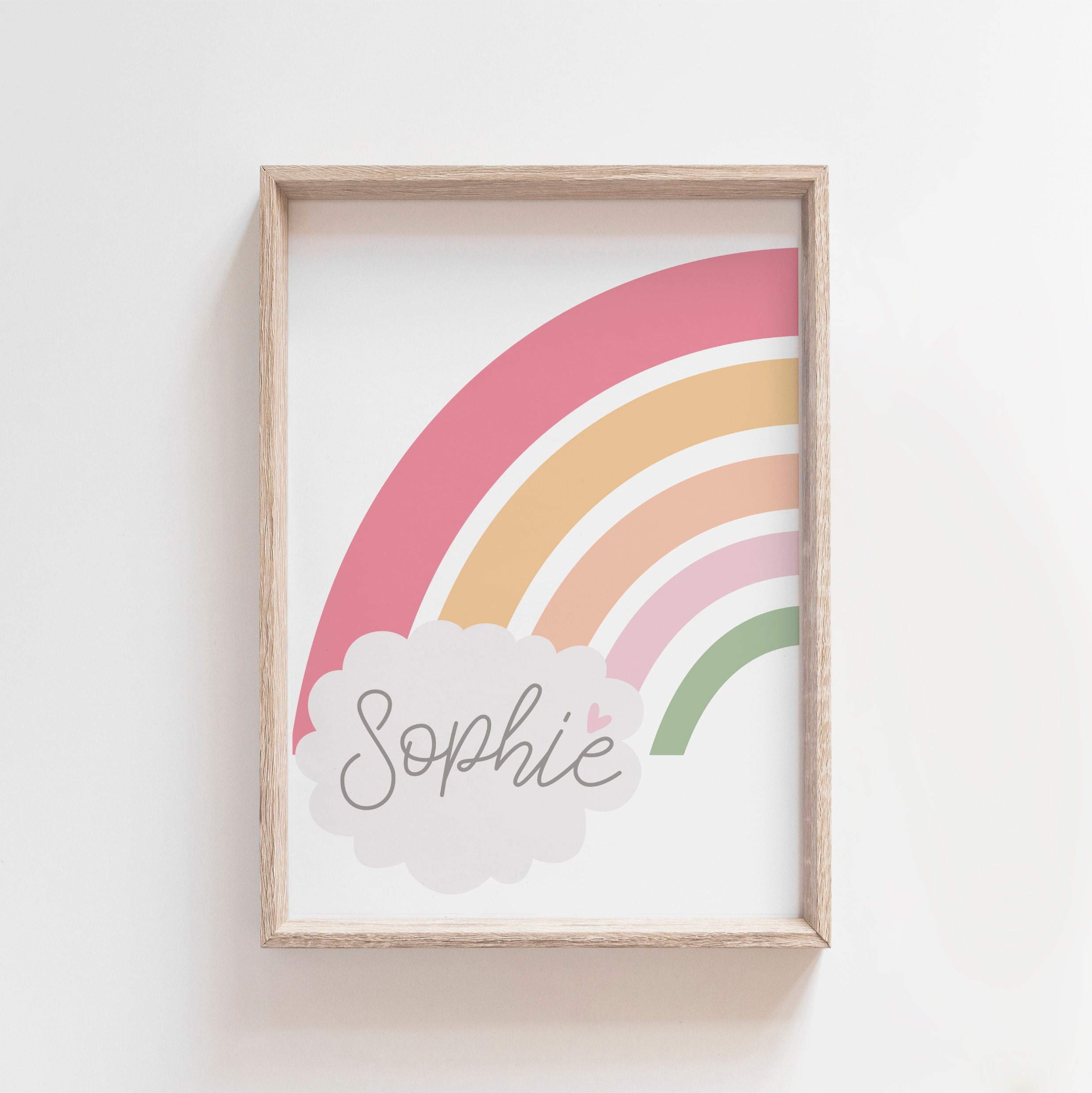 Twins Nursery Prints Rainbow Prints Twins Bedroom Prints - Etsy