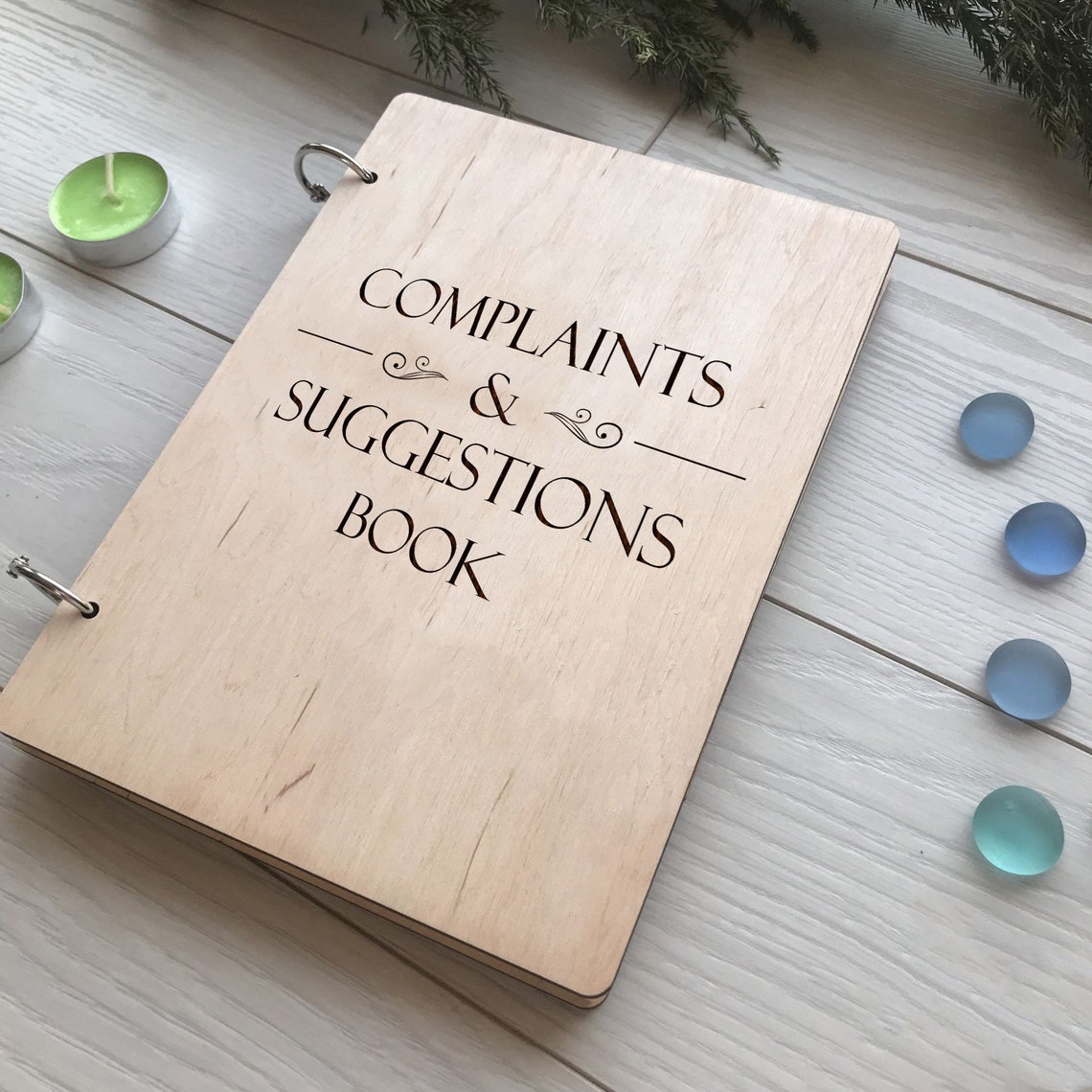 Complaints and Suggestions Book Wood Complaints and | Etsy