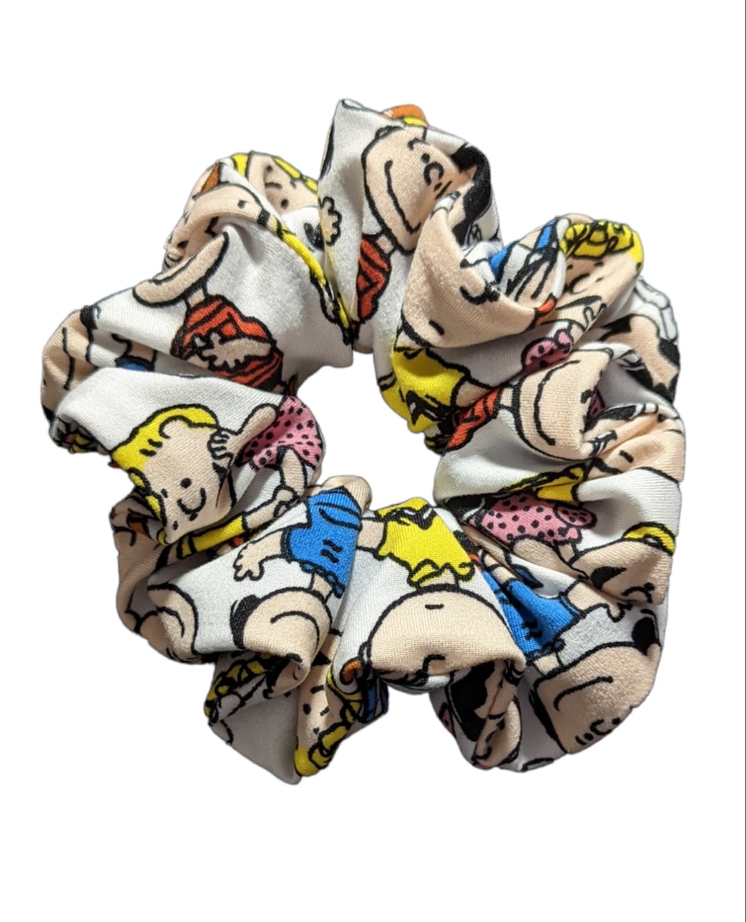 Cartoon Peanuts Hair Scrunchie Cute Hair Tie Stocking - Etsy