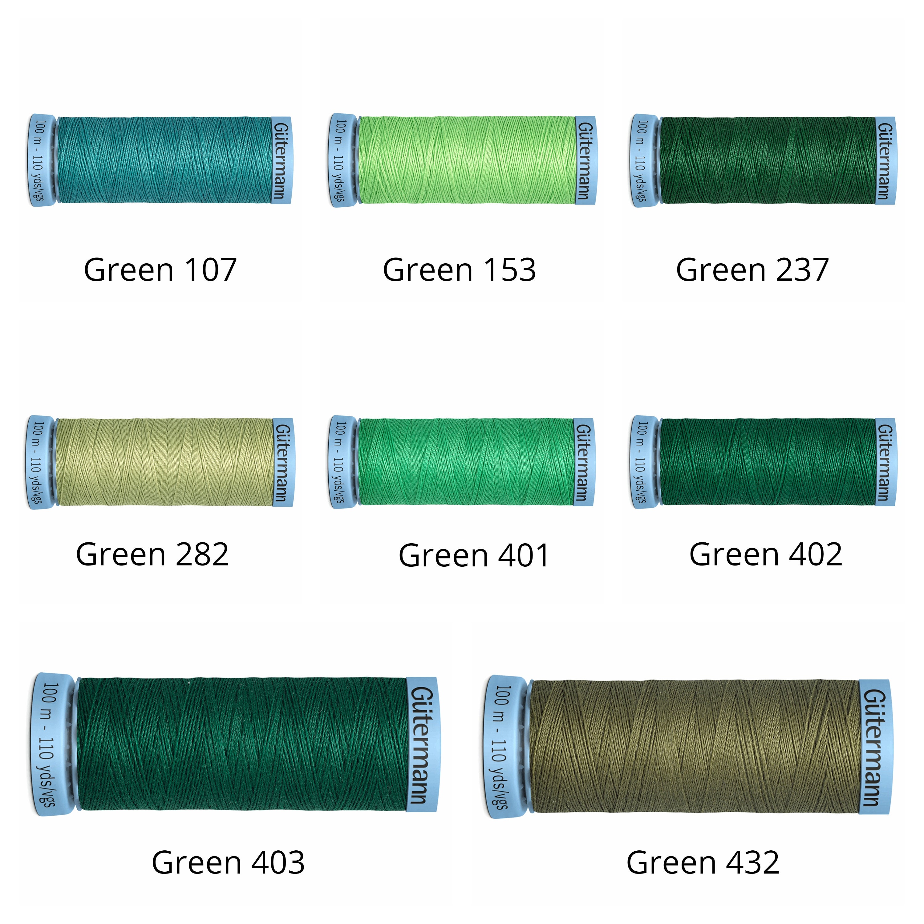 Gutermann Silk Thread 100m Reels - Etsy UK