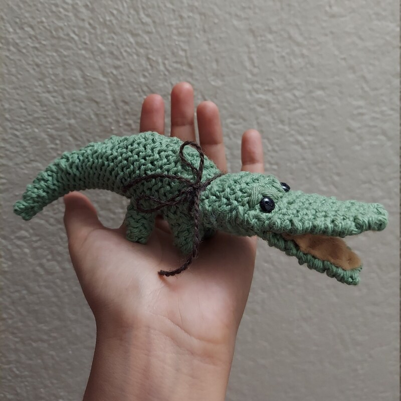 Knit Alligator Pattern - Etsy