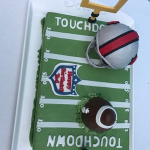 Edible Fondant Football Toppers - Etsy