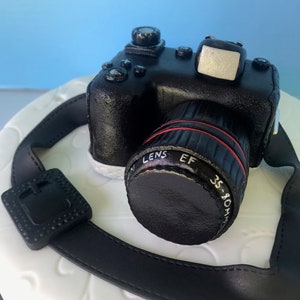 Edible Fondant Camera Topper - Etsy