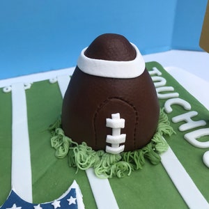 Edible Fondant Football Toppers - Etsy