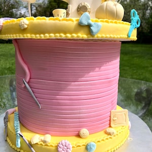 Beautiful Edible Fondant Sewing Machine and Accessories - Etsy