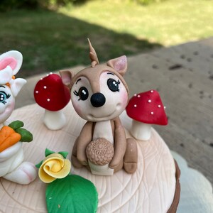 Adorable Edible Fondant Woodland Animals - Etsy