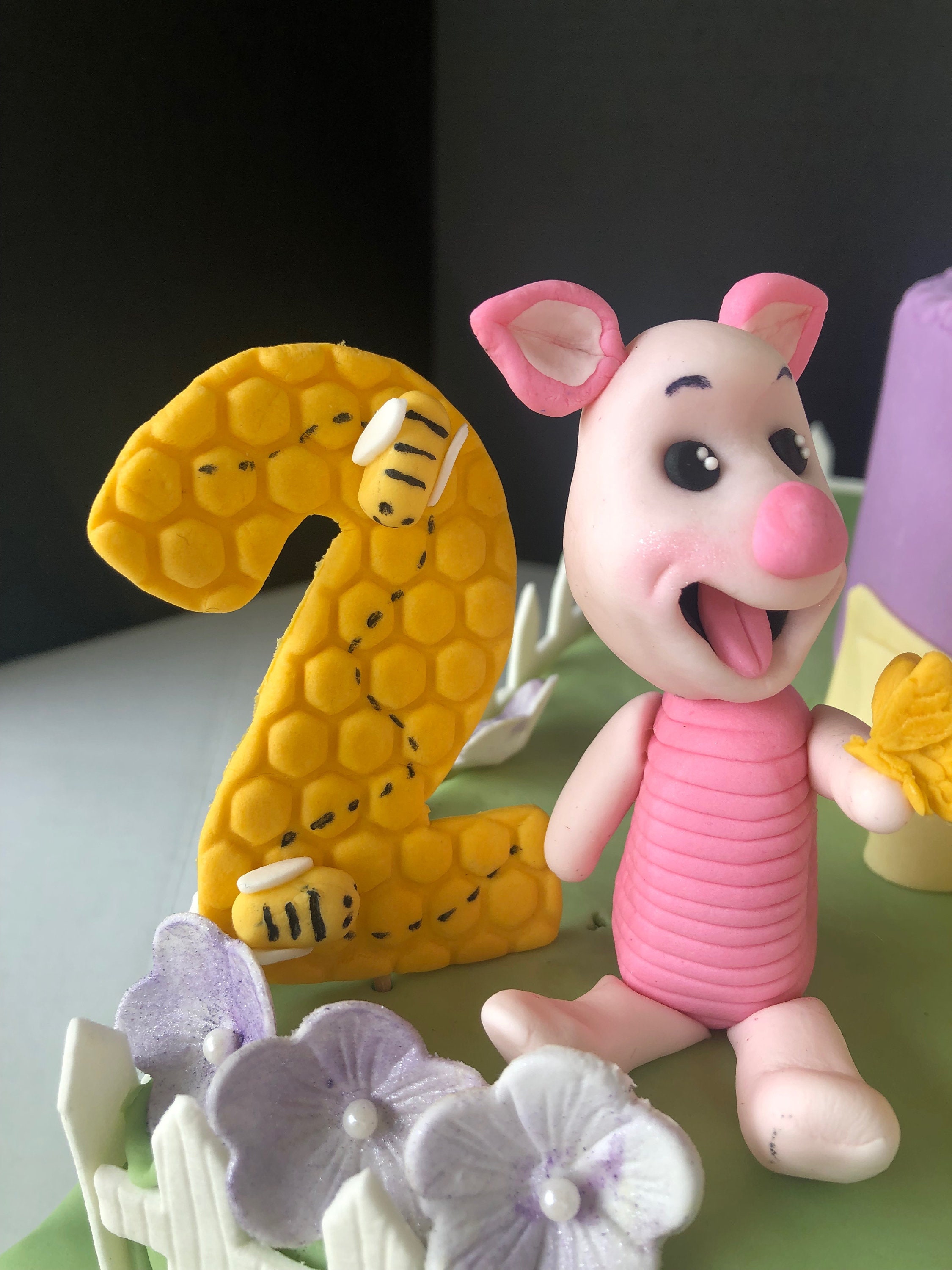 Adorable Edible Fondant Cartoon Bear and Friends - Etsy