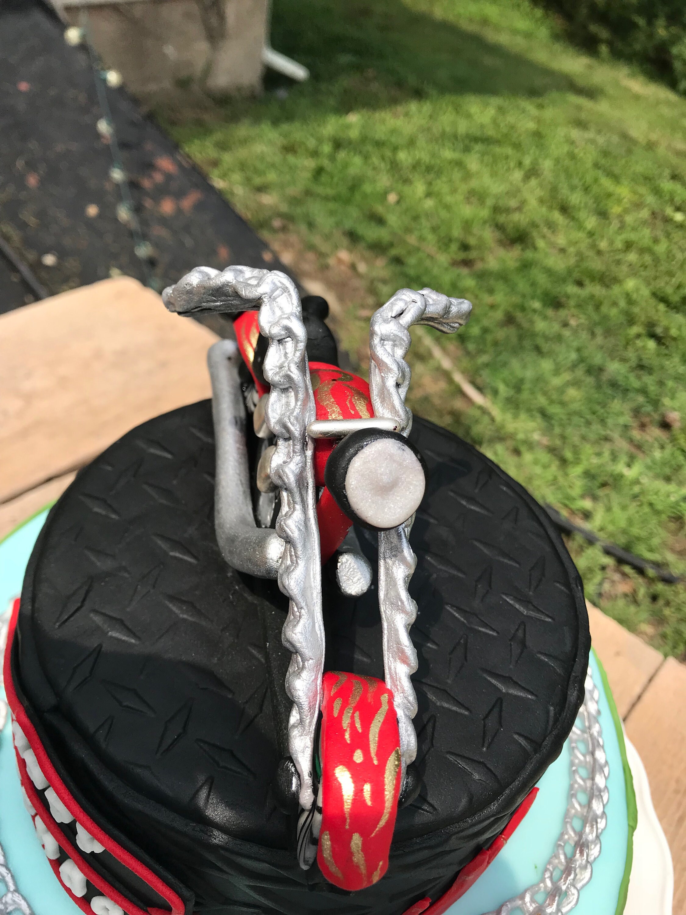 Edible Sugar Paste Motorcycle - Etsy