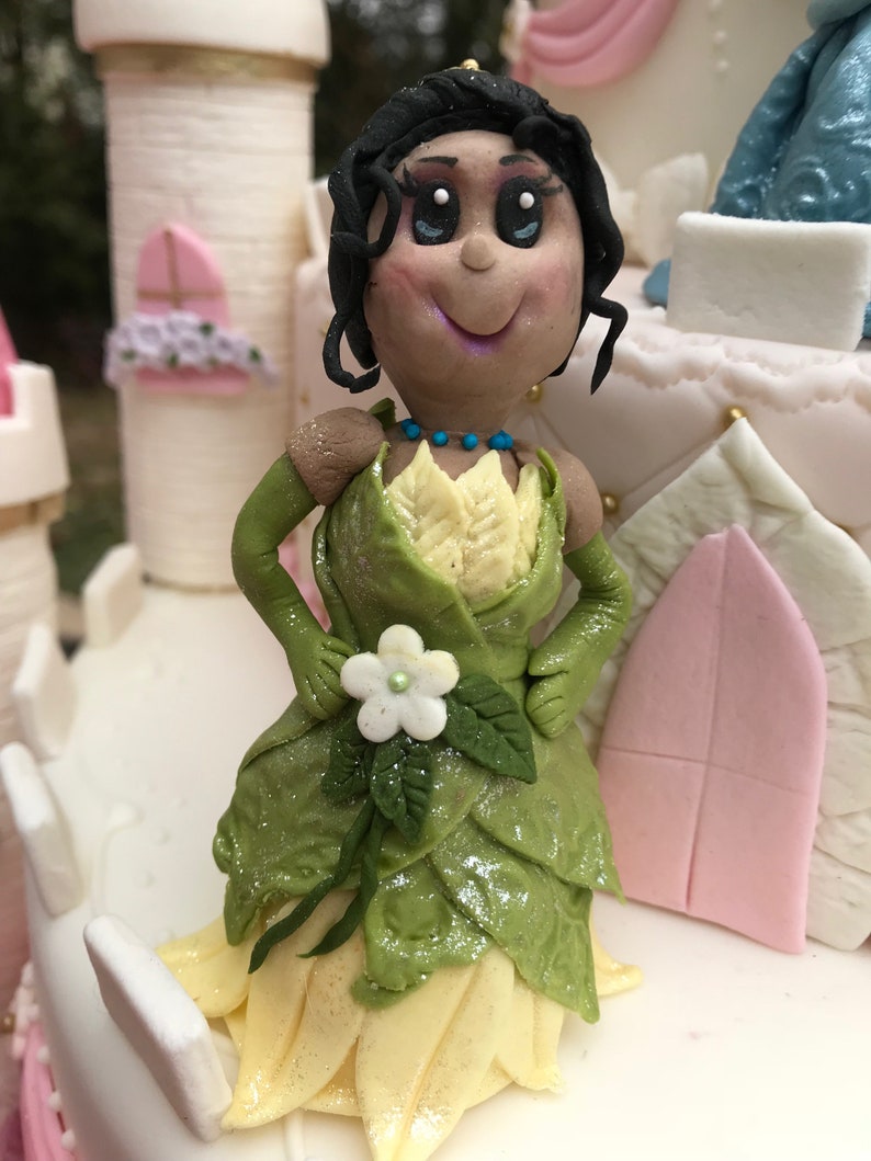 Beautiful Edible Fondant Princesses and Castle Towers - Etsy
