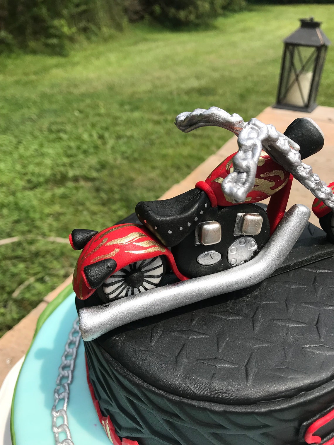 Edible Sugar Paste Motorcycle - Etsy
