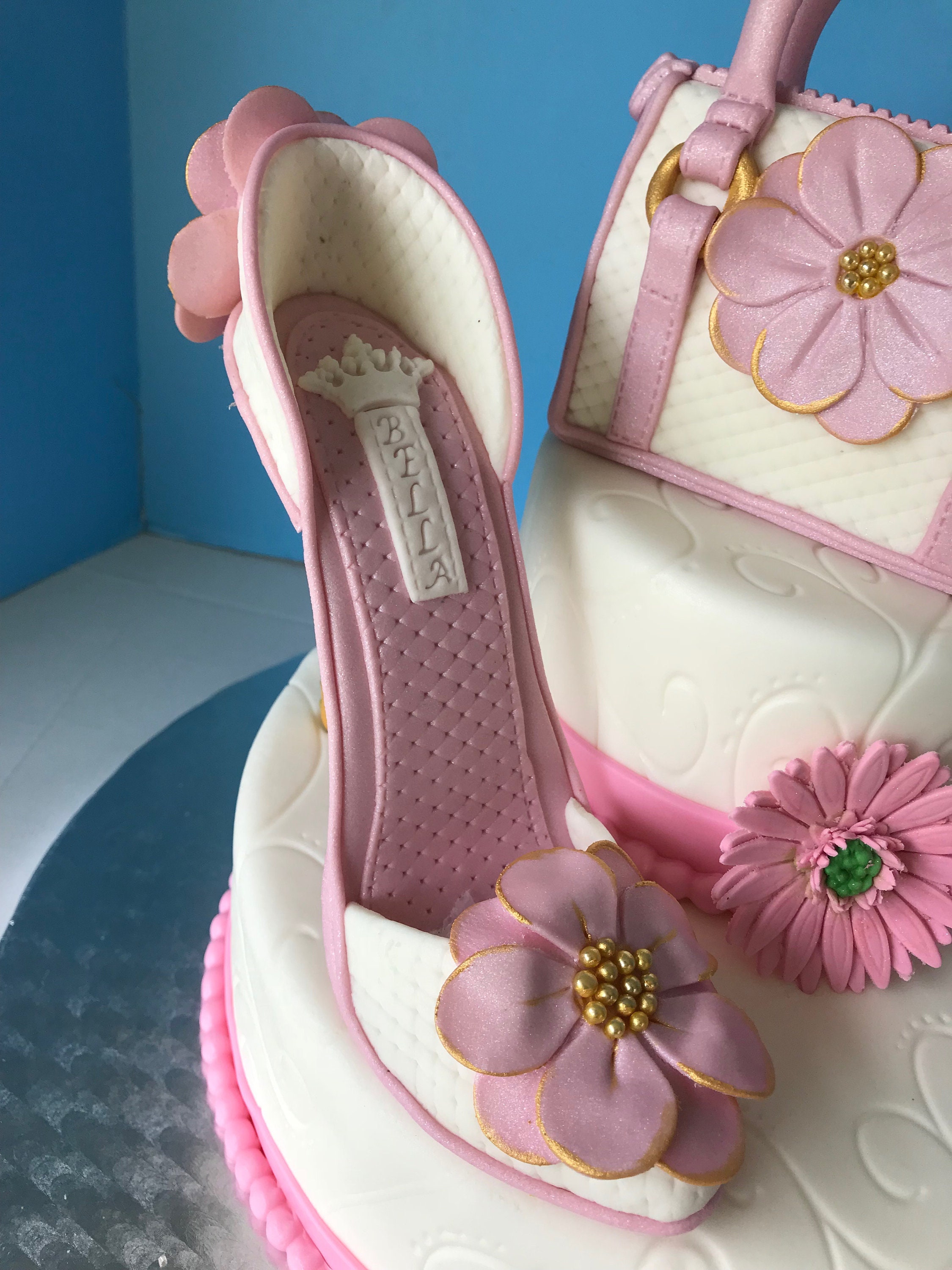 Beautiful Edible High Heel and Purse | Etsy