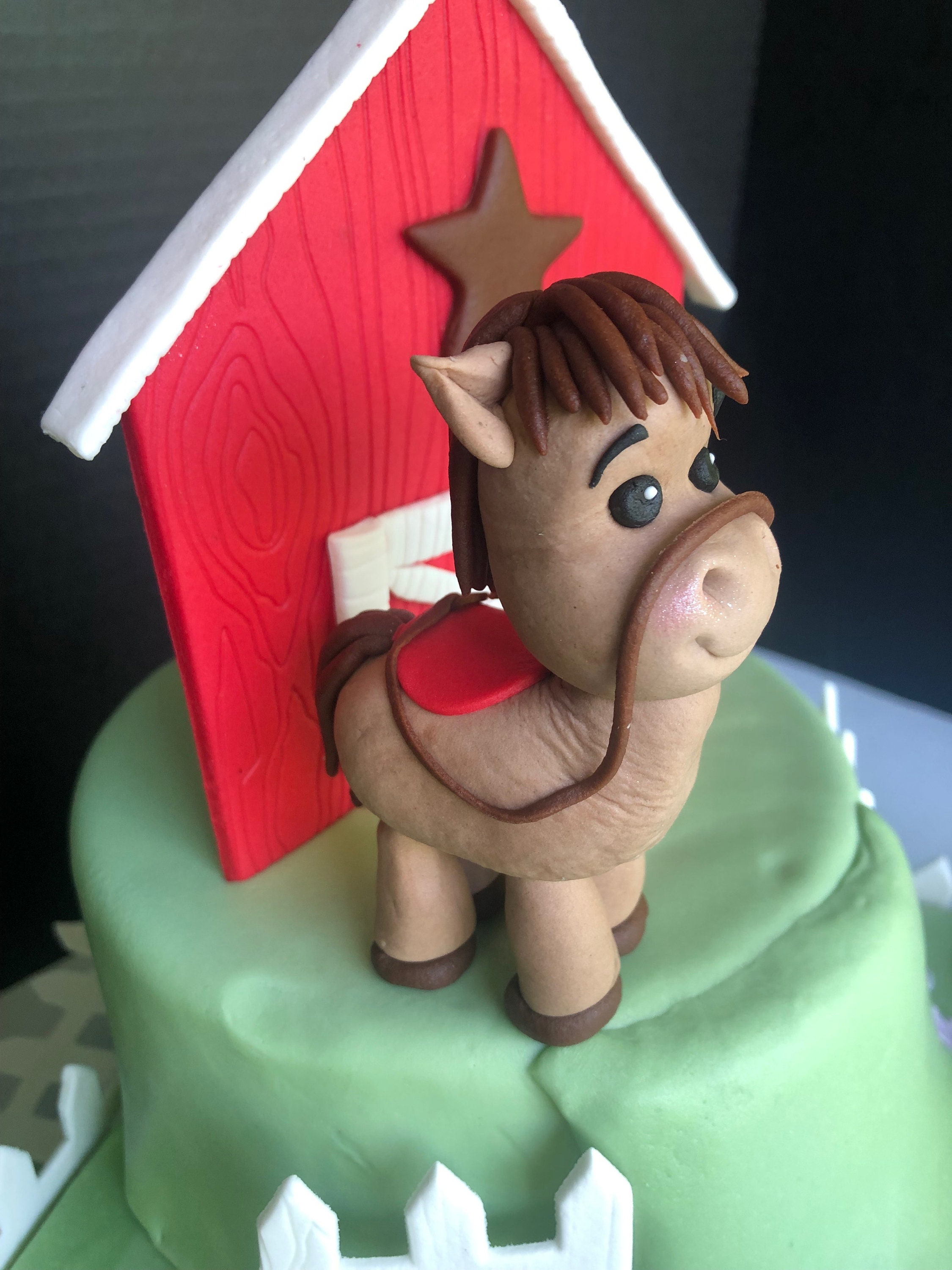 Edible Fondant Farm Animals and Barn - Etsy