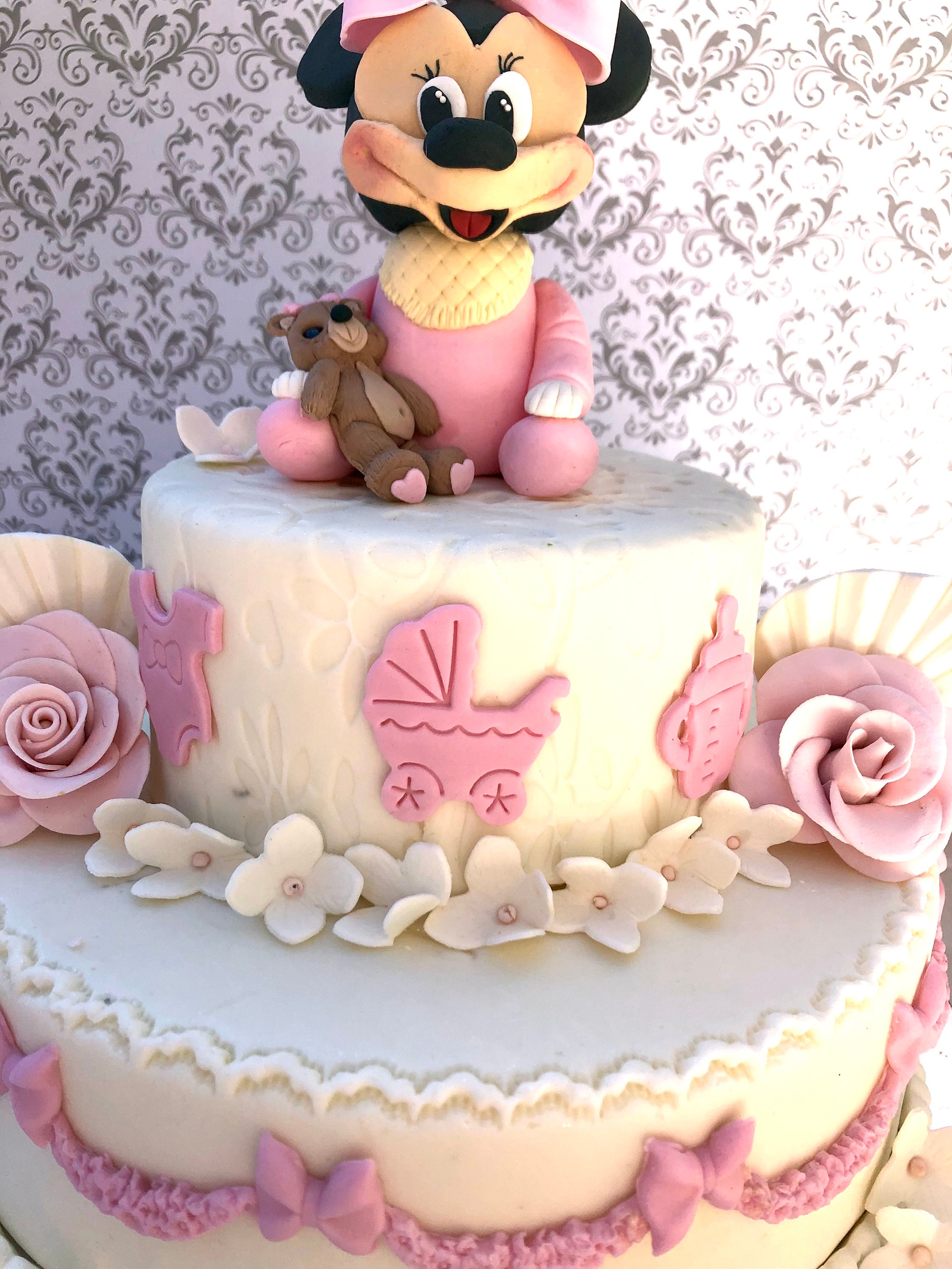 Precious Edible Fondant Baby Cartoon Character - Etsy