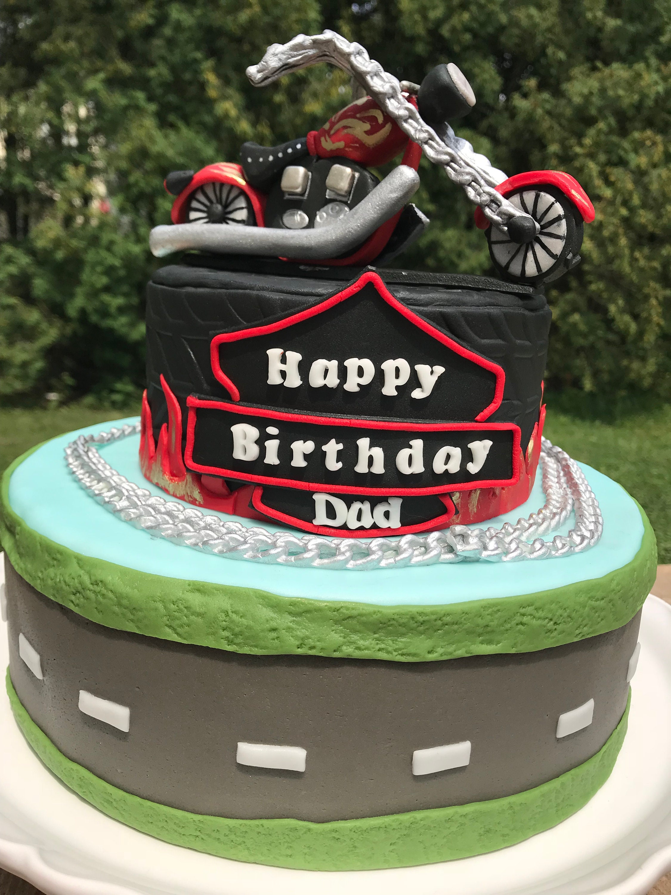 Edible Sugar Paste Motorcycle - Etsy