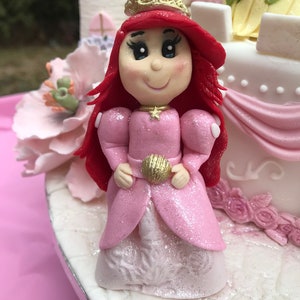 Beautiful Edible Fondant Princesses and Castle Towers - Etsy