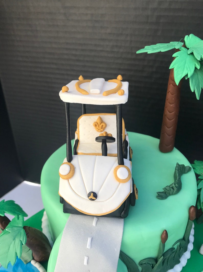 Edible Fondant Golf Cart - Etsy