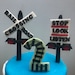Edible Fondant Train Set - Etsy
