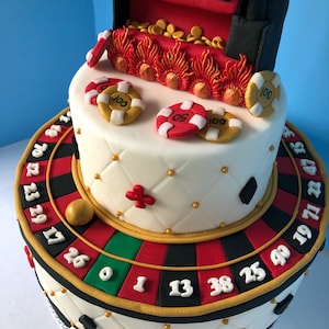 Edible Fondant Slot Machine and Roulette Wheel - Etsy