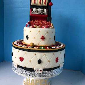 Edible Fondant Slot Machine and Roulette Wheel - Etsy