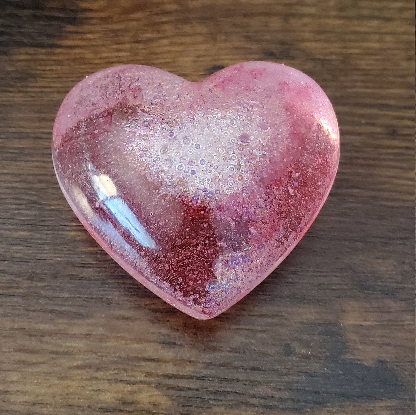Apoyo de clavos de corazón hinchado | Etsy